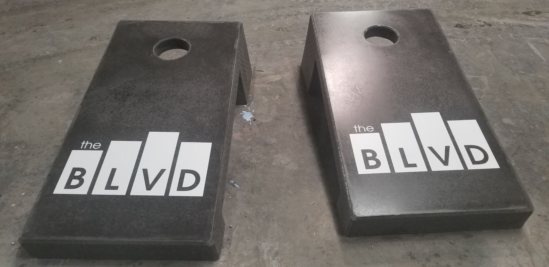 Durable Concrete Cornhole Boards for Parks & Backyards