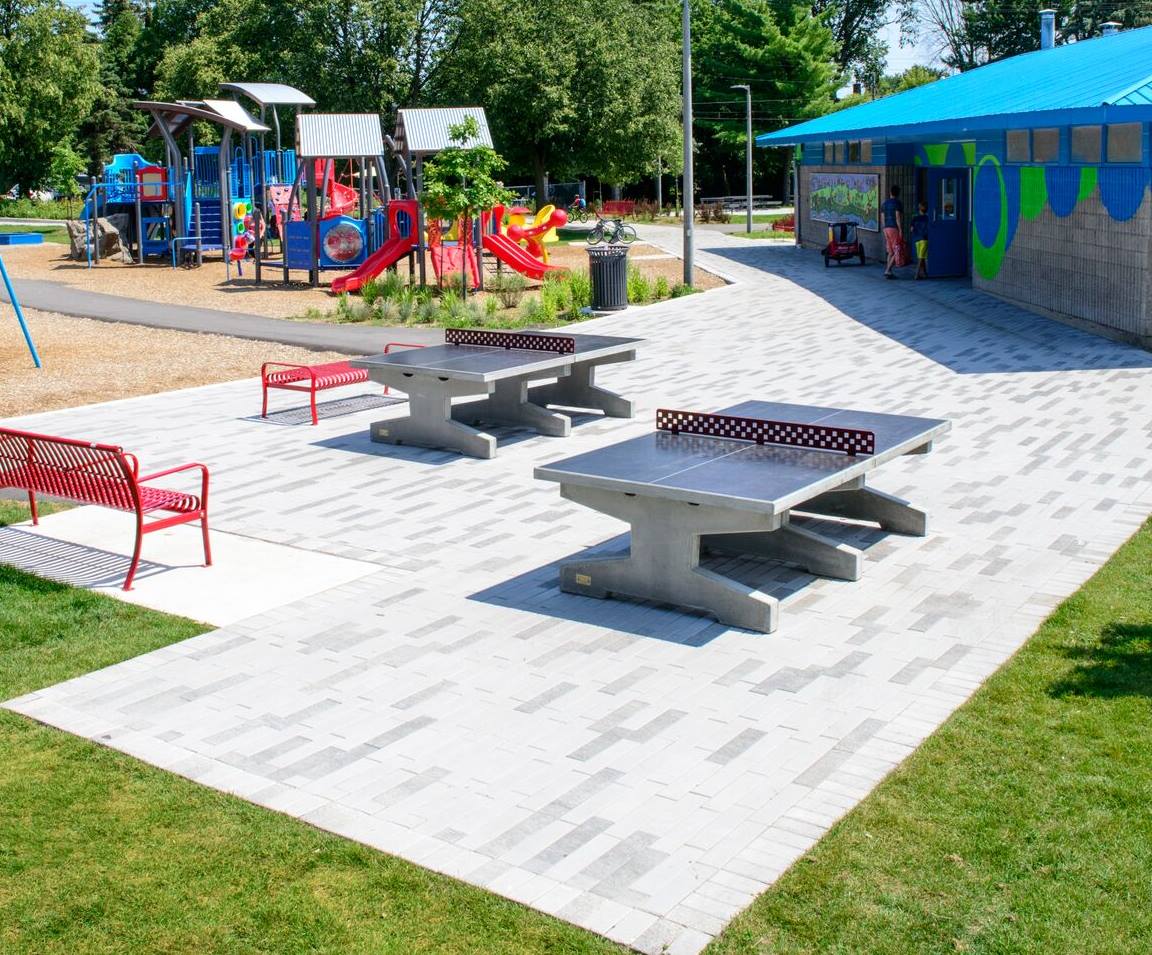 Concrete Games Building Community in Parks and Schools