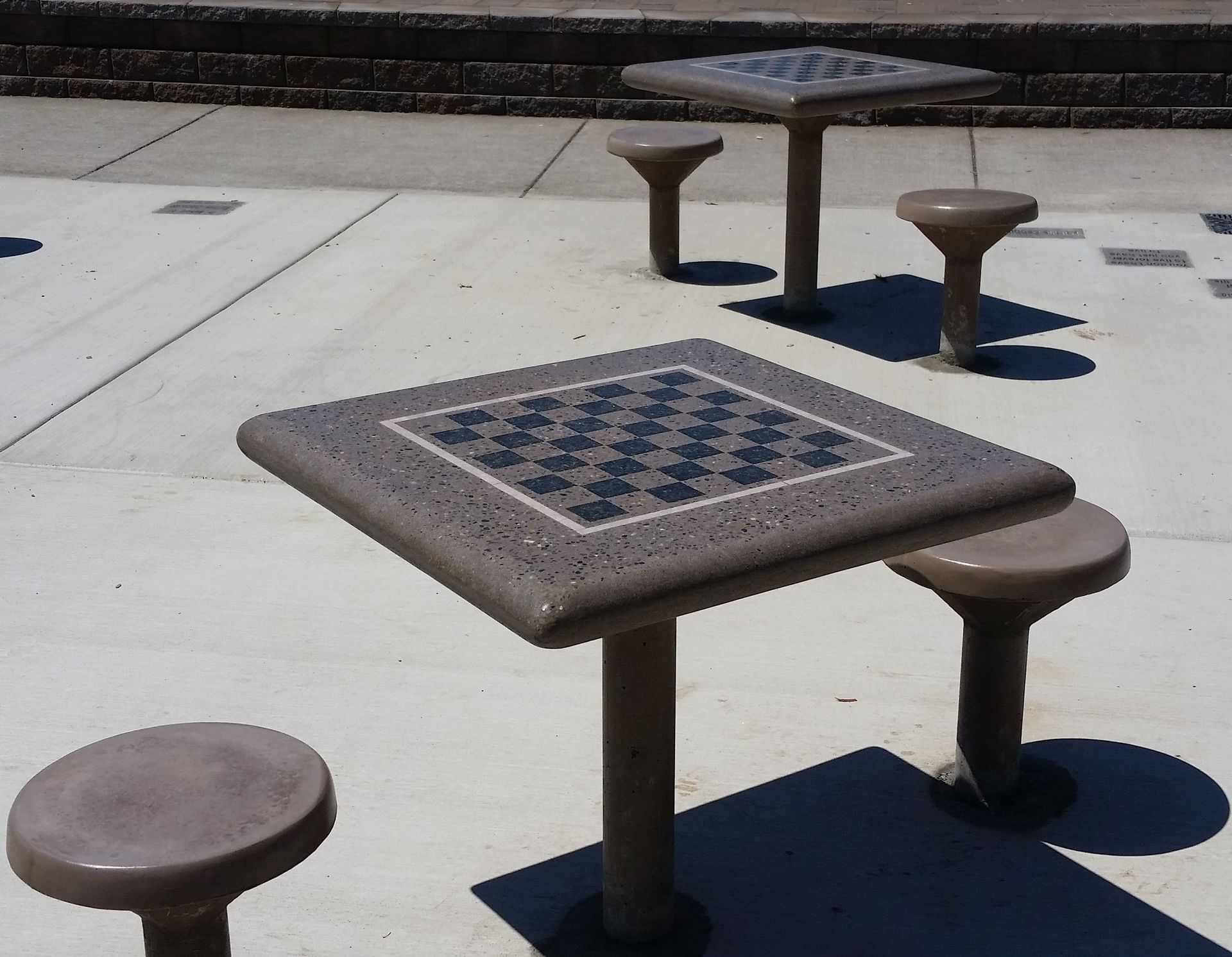 Concrete Chess Tables | Durable Outdoor Chess Tables for All