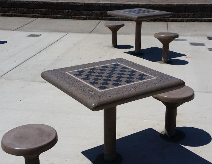 Concrete Chess Tables | Durable Outdoor Chess Tables for All